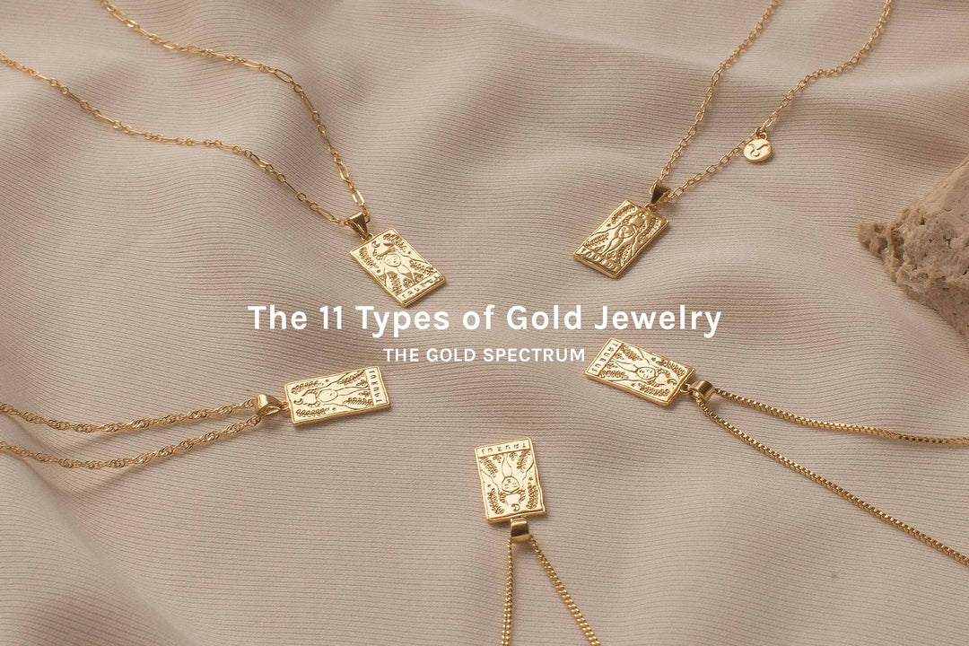 11 Types of Gold Jewellery - The Gold Jewellery Spectrum – S-kin Studio ...