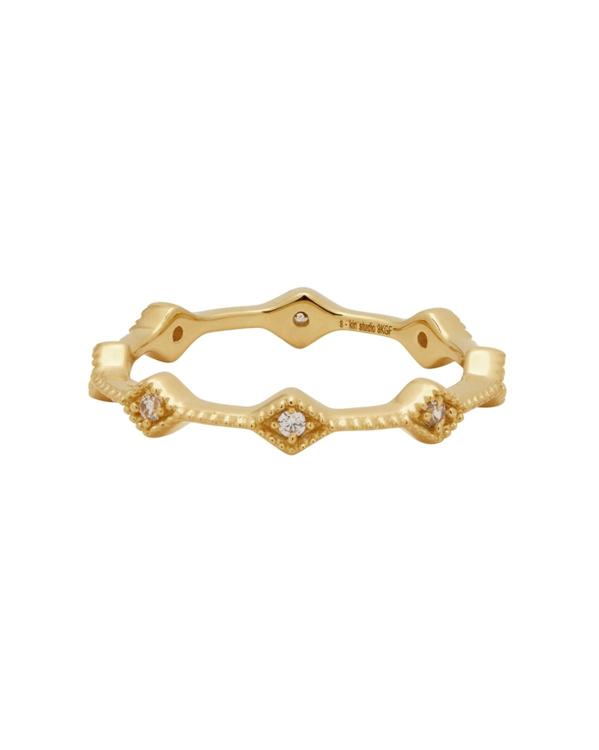 Ines Stacking Ring - S-kin Studio – S-kin Studio Jewelry