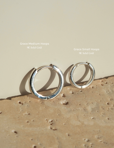 Shop Hoops | Sensitive Skin Friendly Jewellery by S-kin Studio Jewelry