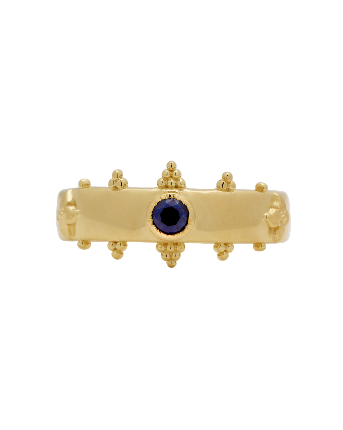 Howl Crown Ring (Sapphire) | S-kin Studio Jewelry