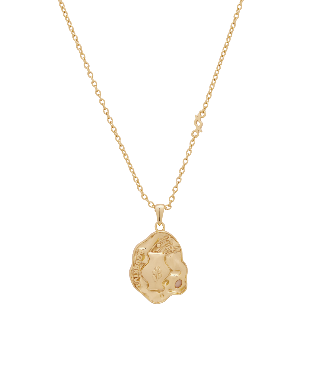 Aquarius II Zodiac Necklace| 18K Gold Filled – S-kin Studio Jewelry