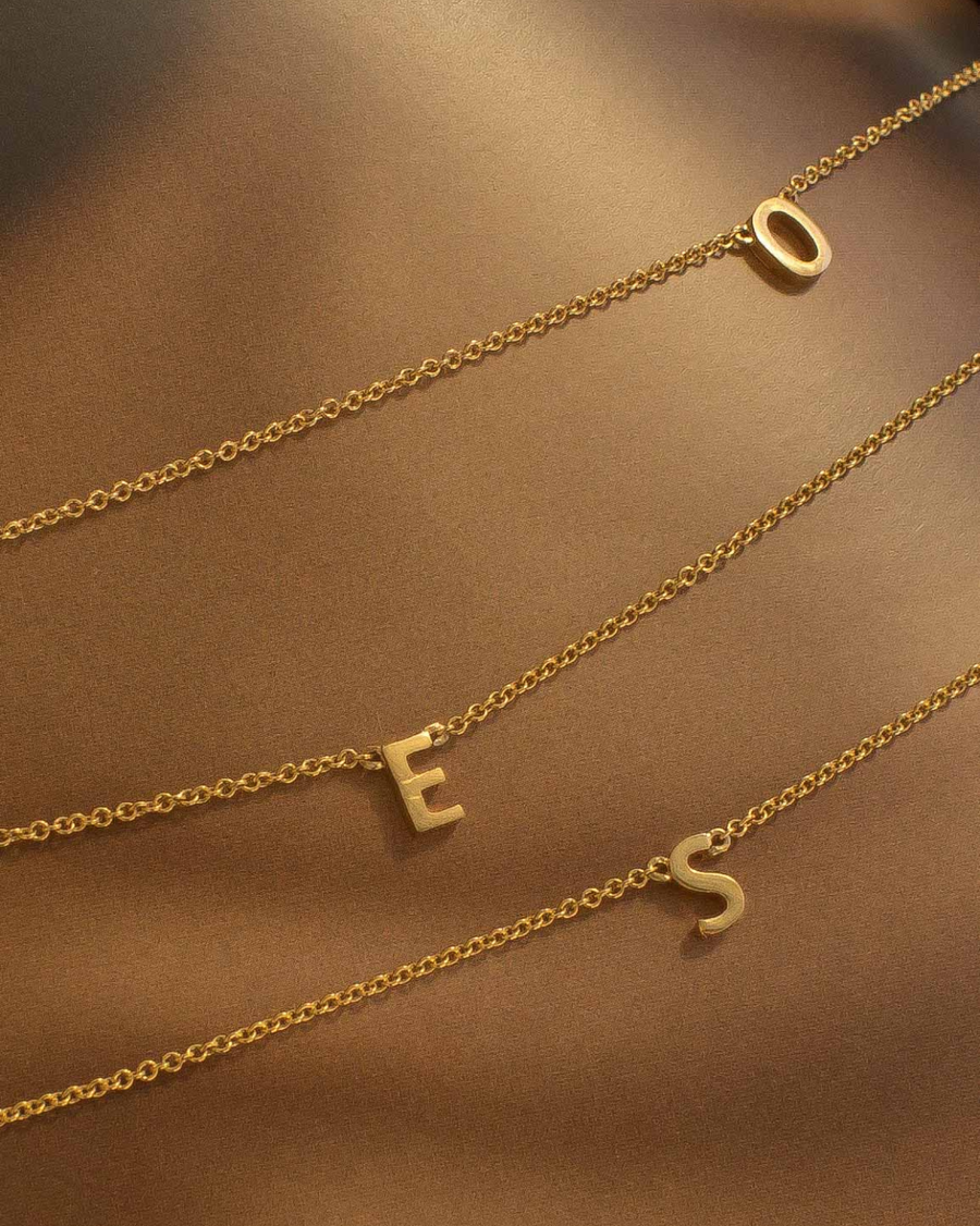 Custom Duo Initials Necklace – S-kin Studio Jewelry
