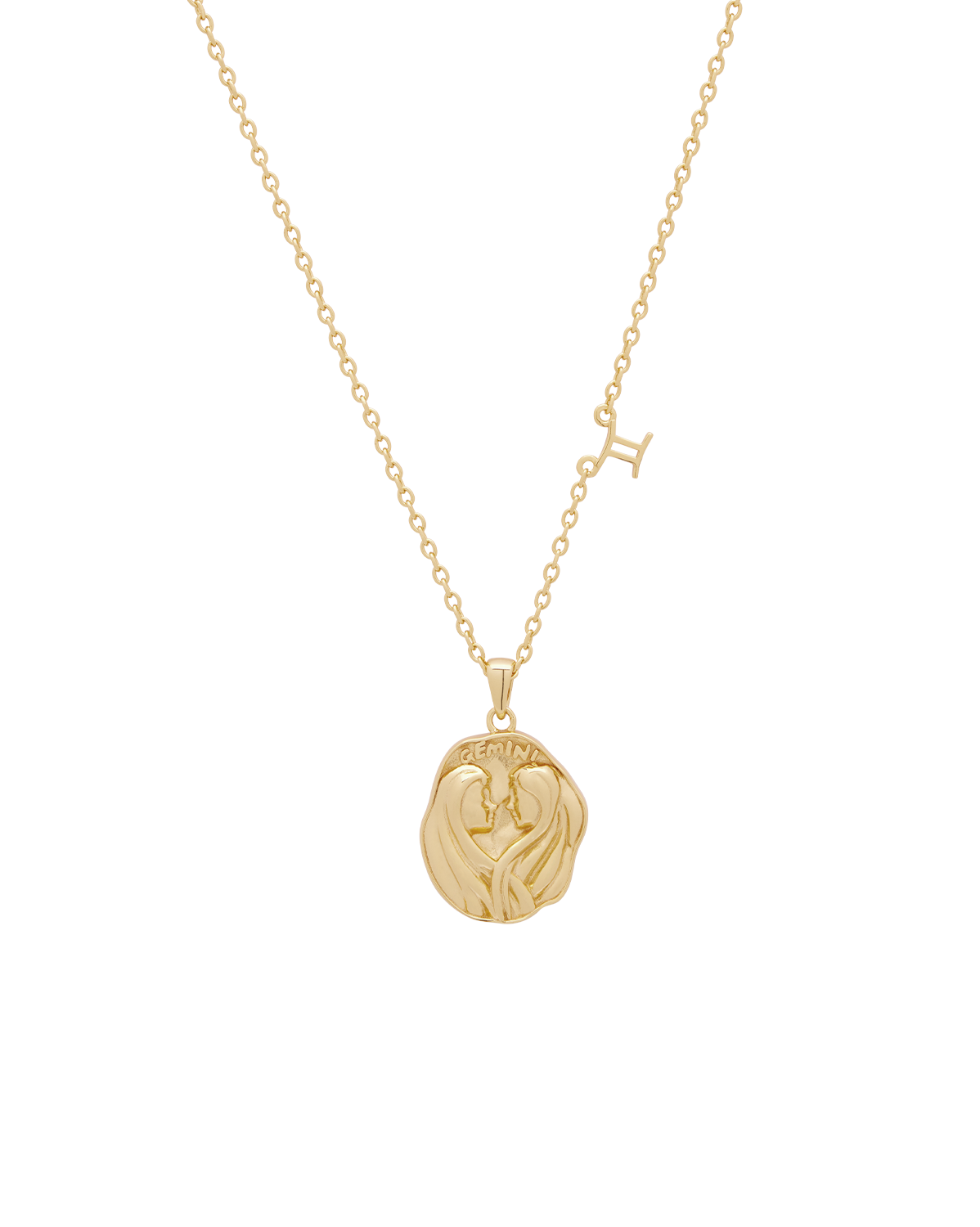 Gemini II Zodiac Necklace | 18K Gold Filled – S-kin Studio Jewelry