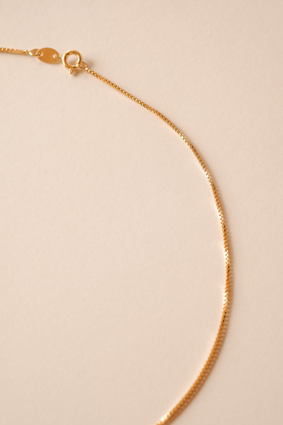 Box Chain Necklace - 18k Gold-Filled – S-kin Studio Jewelry